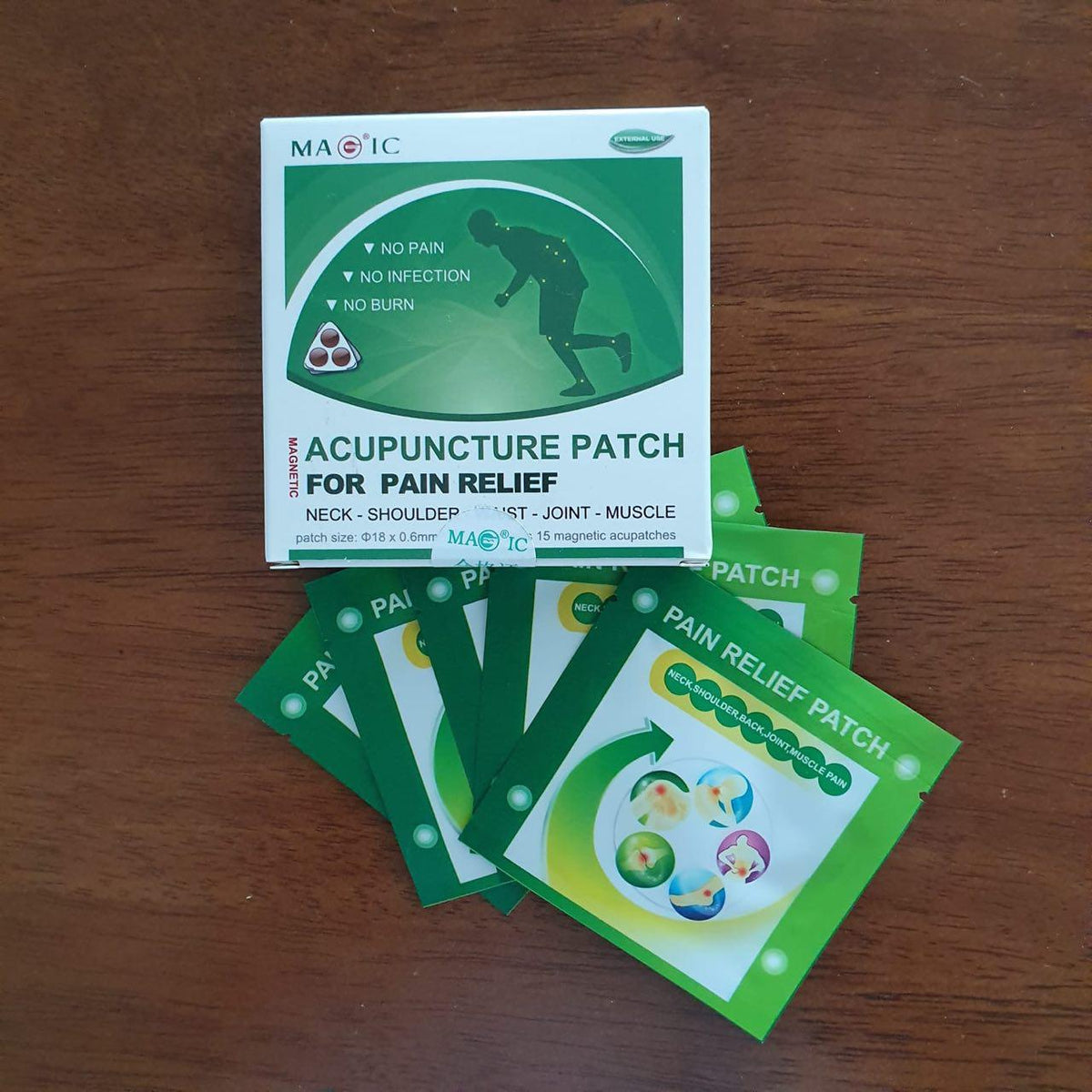 Magic Magnetic Acupuncture Patch 18 X 0.6m 30pcs/Box – Beng Kang